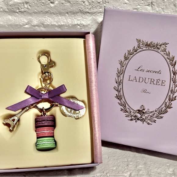 Laduree | Accessories | Nib Authentic Laduree Paris Keychain Ring ...
